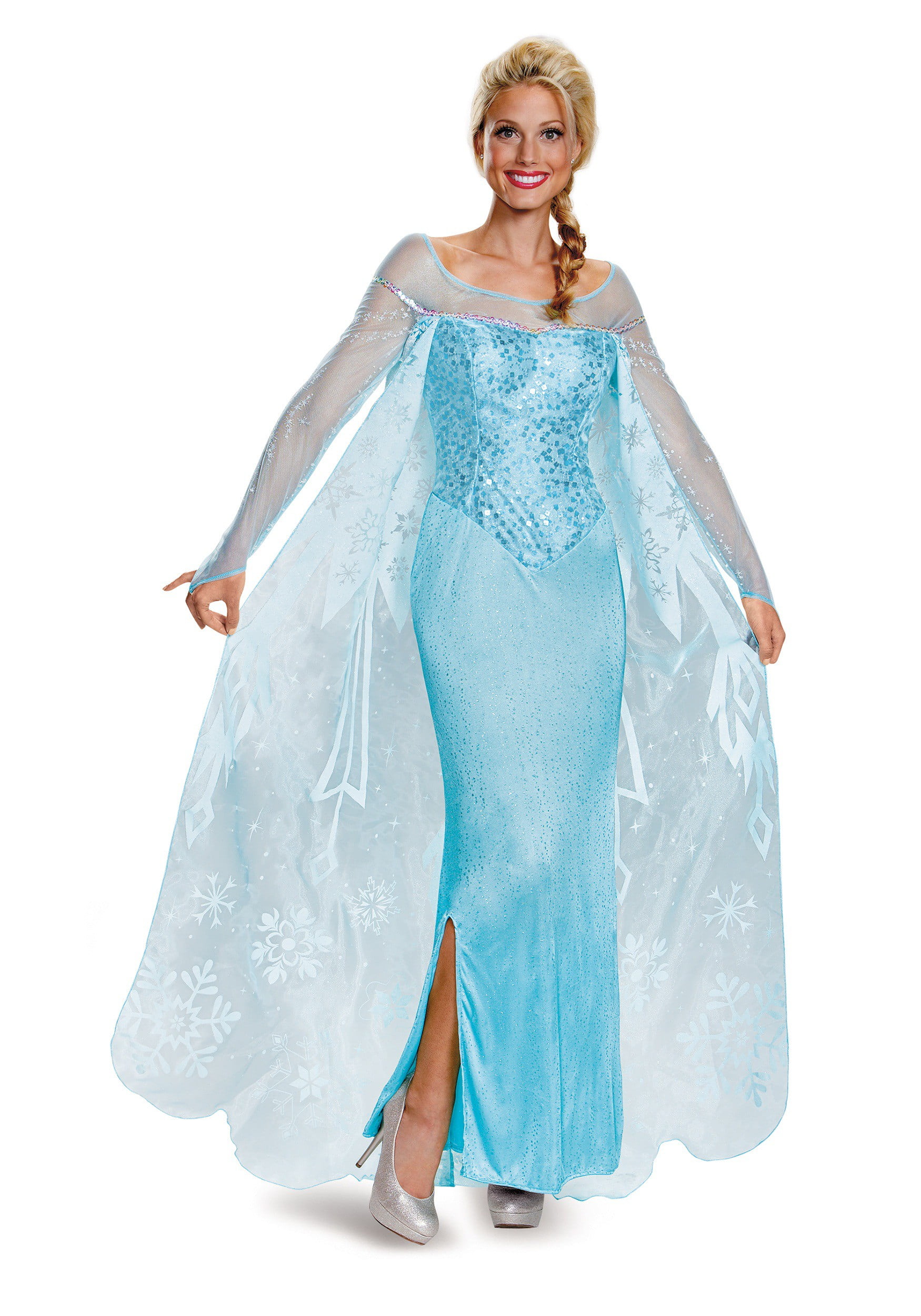 Frozen Anna Costume Plus Size Adult Elsa Costume Adults Women Princess ...