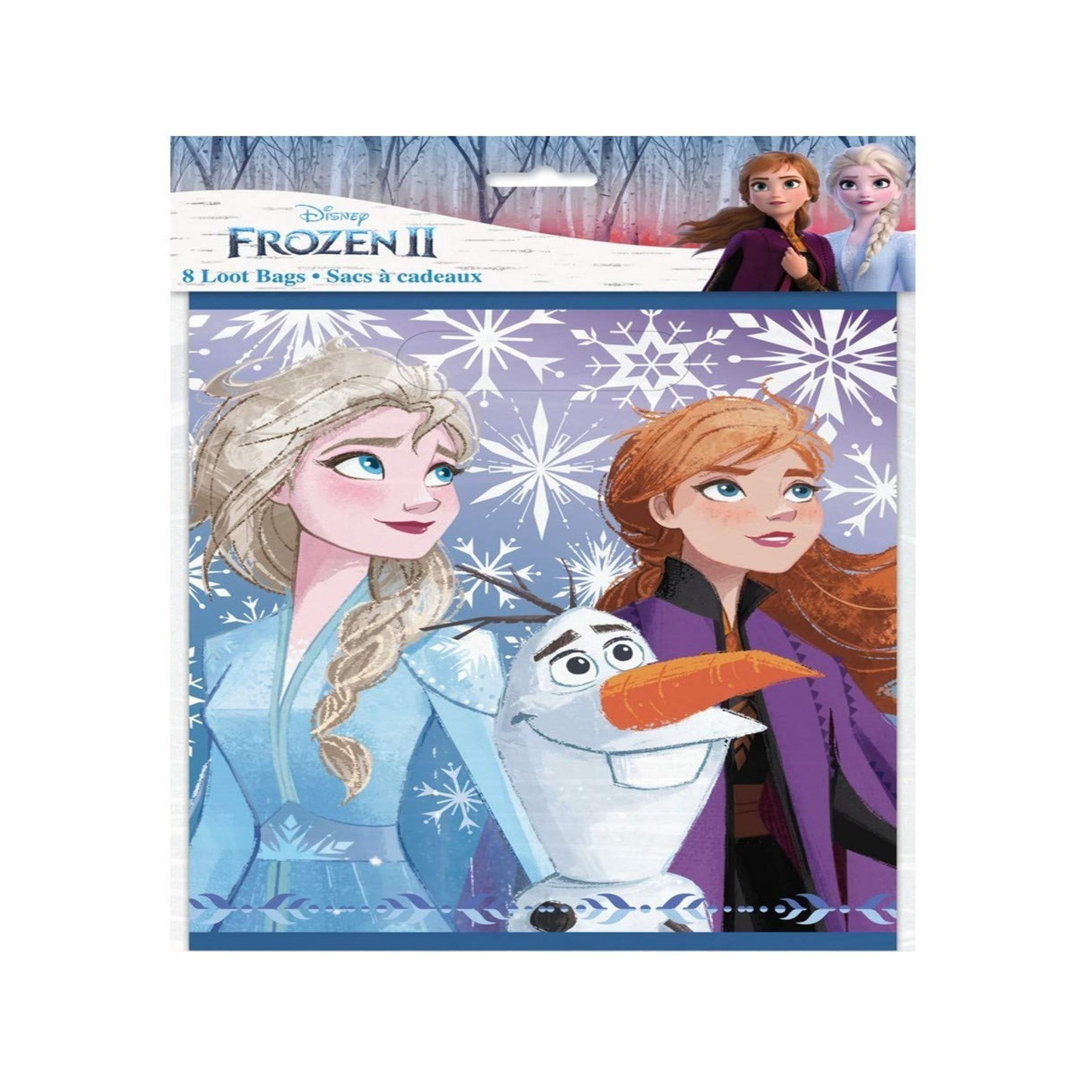 Frozen Adventure Loot Bags - Pack of 8 for Kids' Birthday Parties and ...