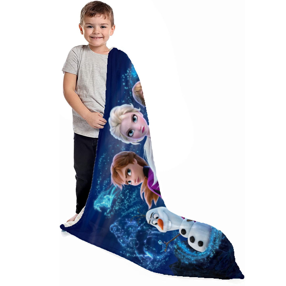 Frozen Animated children blanket personalized birthday gift-30*40 Inch ...