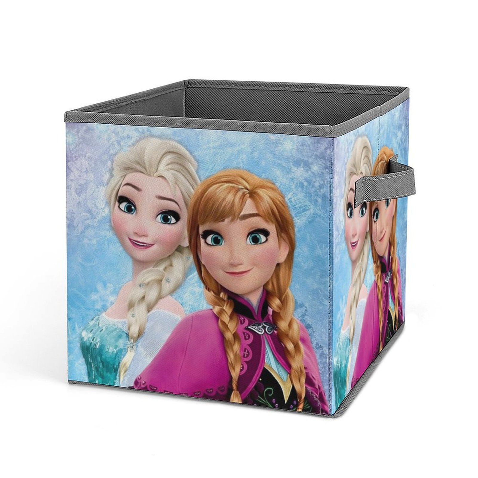Frozen Anime Cartoon Cube Storage Bins, 10.6 Cube Storage Organizer ...