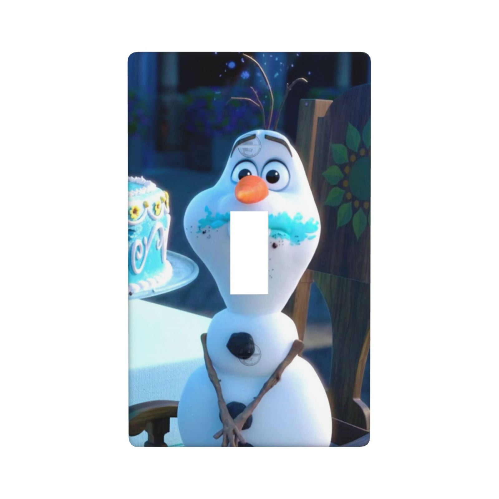 Frozen Anime Light Switch Cover Plates, Single Lever Wall Plate, 1 Gang ...