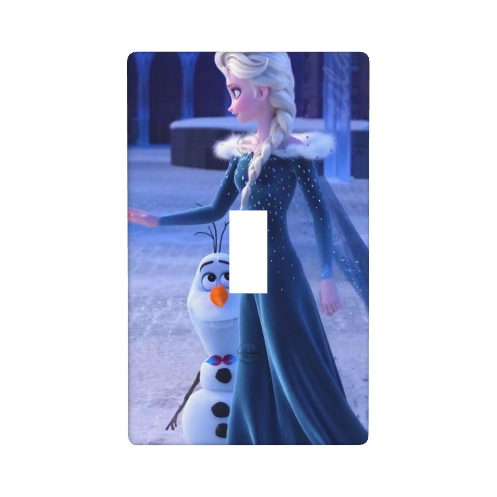 Frozen Anime Light Switch Cover Plates, Single Lever Wall Plate, 1 Gang ...