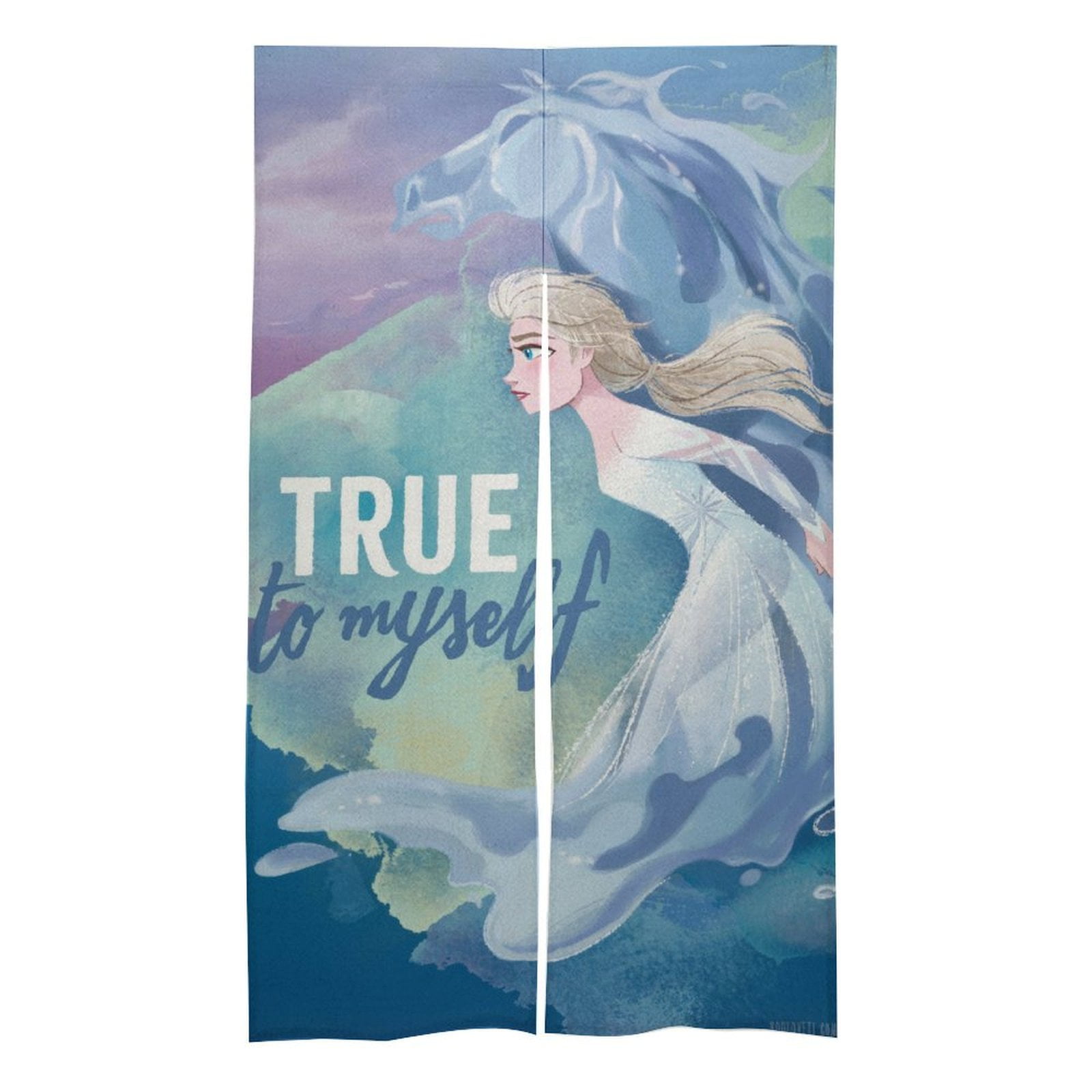 Frozen Anna And Elsa Kids Girl Room Window Curtains Drapes ，Door ...