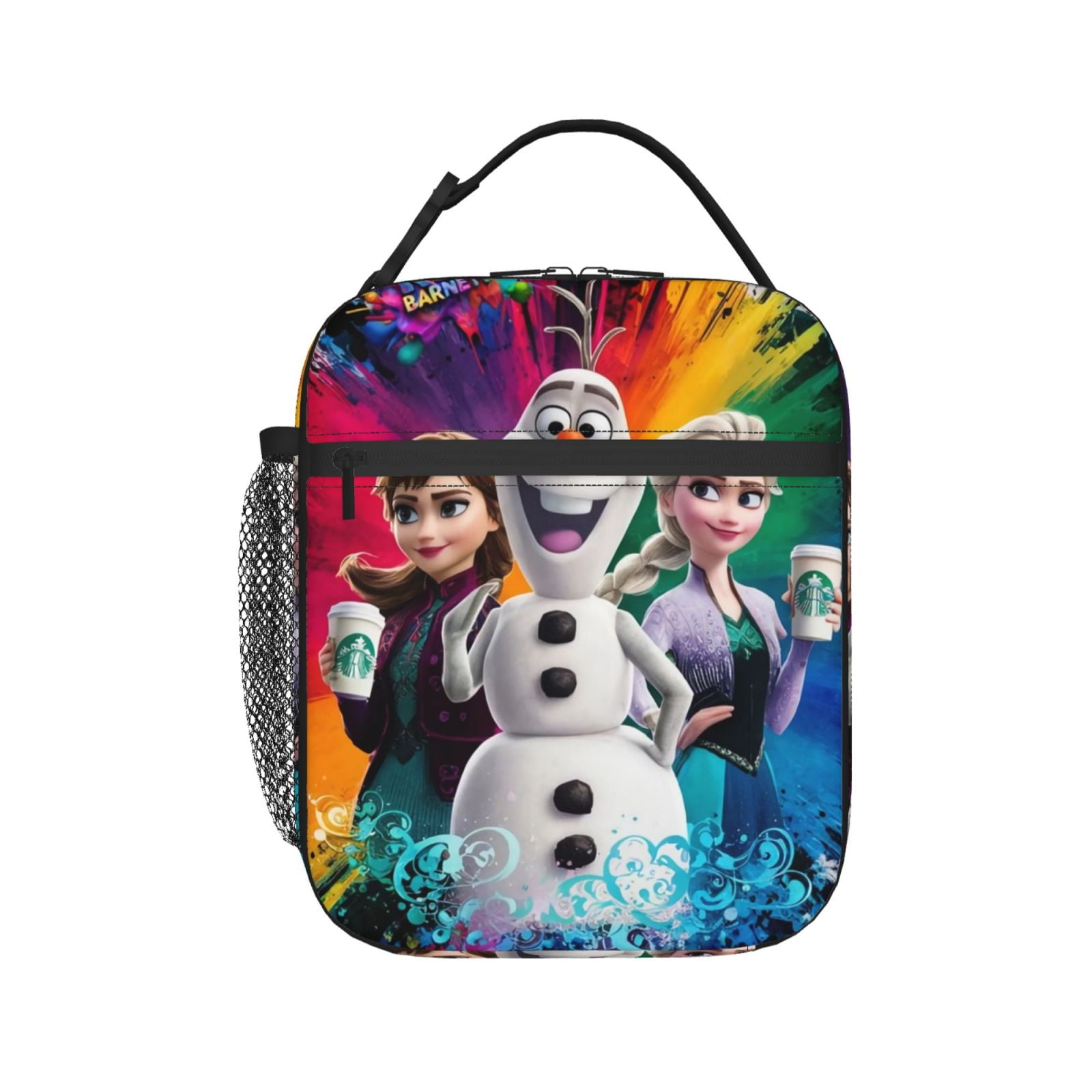 Frozen-Anna And Elsa Olaf Lunch Box Lunch Bag for Women Adults Men ...