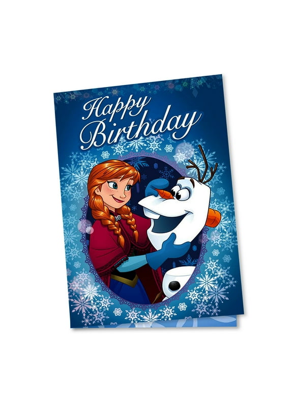 Frozen Greeting Cards & Gift Wrap in Frozen Party Supplies - Walmart.com