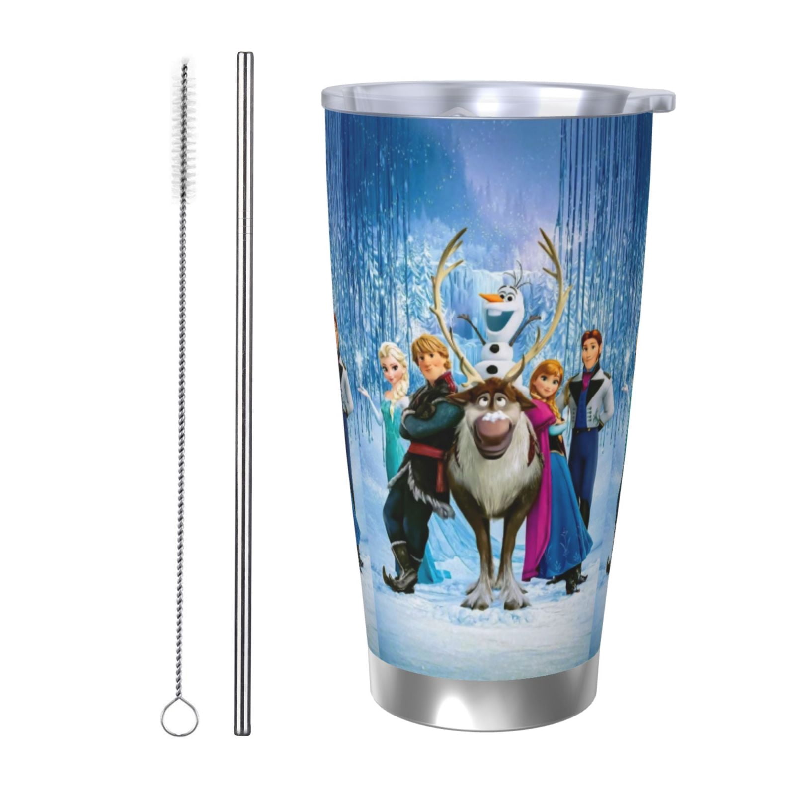 Frozen Anna & Elsa Always Up For Adventure Group Water Bottle 20oz ...