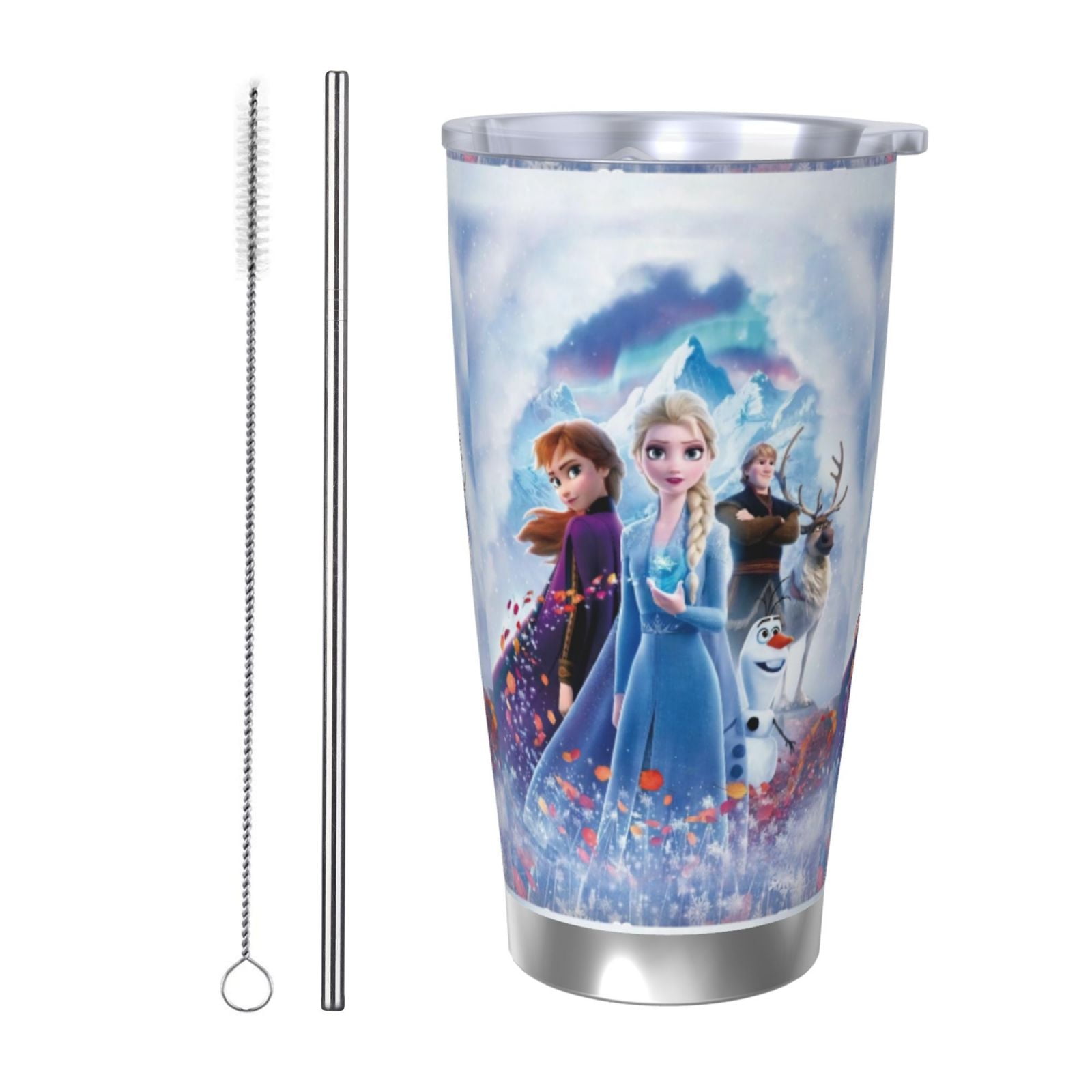 Frozen Anna & Elsa Always Up For Adventure Group Water Bottle,Insulated ...