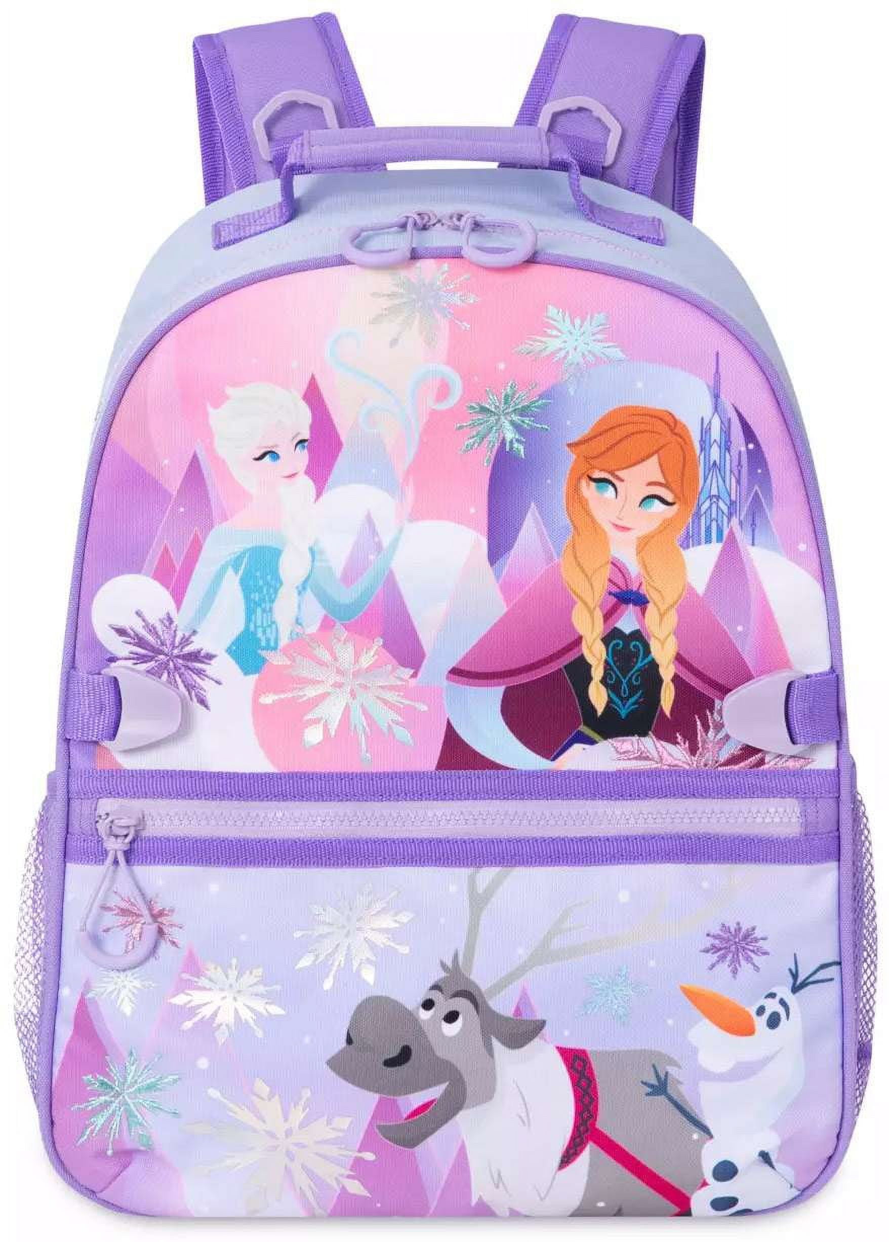 Frozen Anna, Elsa, Olaf & Sven Backpack - Walmart.com