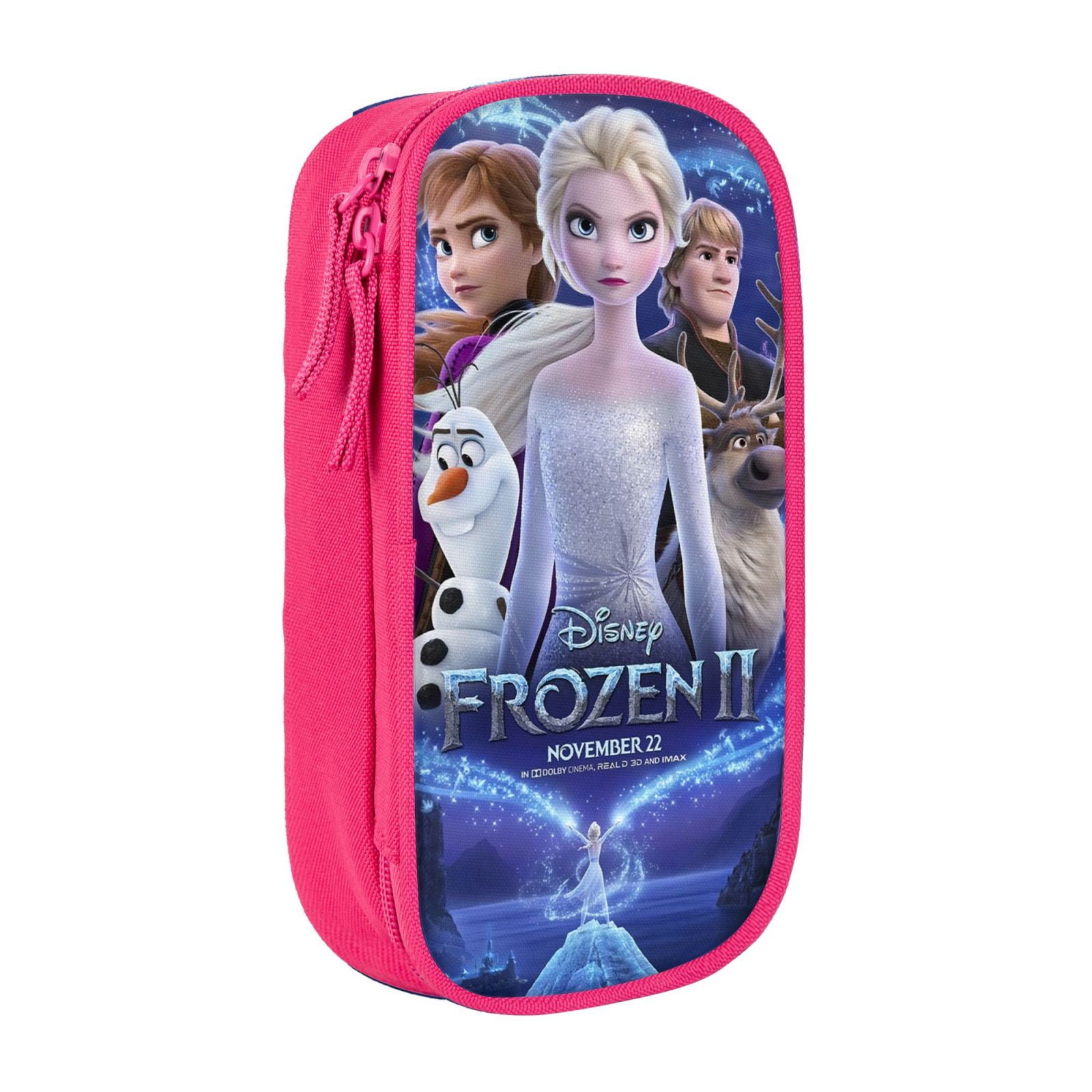 Frozen Anna & Elsa Pencil Case,Pencil Pouch,Extra Big Pencil Bag,Pen ...