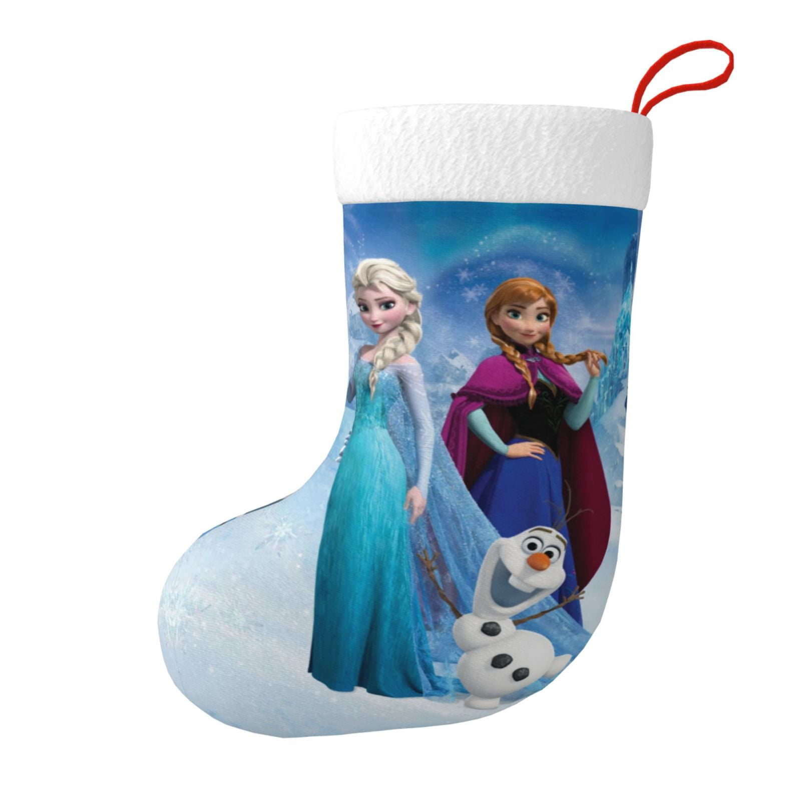 Frozen Anna And Elsa Snowflakes Christmas Stocking 18 Inch,Frozen Anna ...