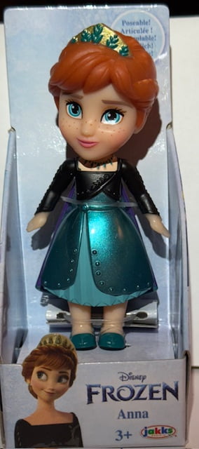 Frozen Anna Mini Toddler Doll - Mini Anna the snow queen doll green ...