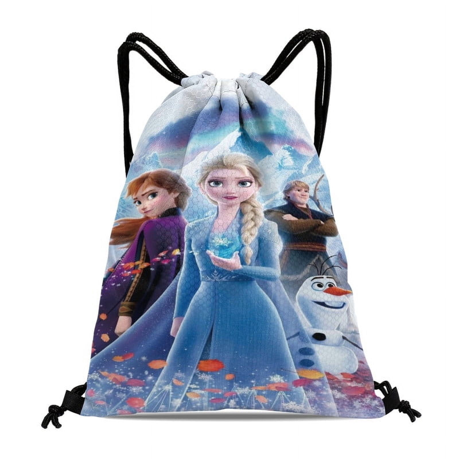 Frozen Backpack Bag Goodies Merch Drawstring Party Favors Gym ...