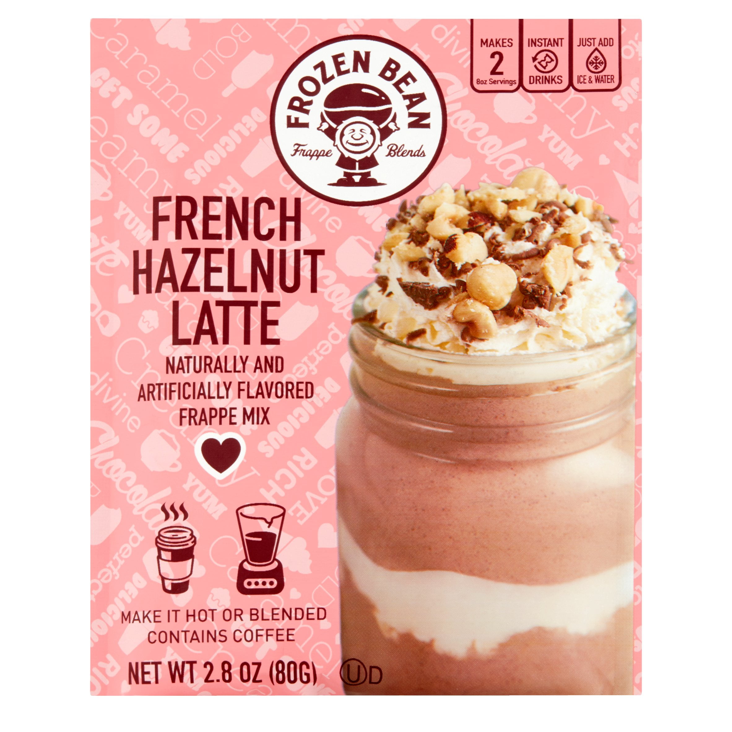 Frozen Bean French Hazelnut Latte, 2.8 oz - Walmart.com