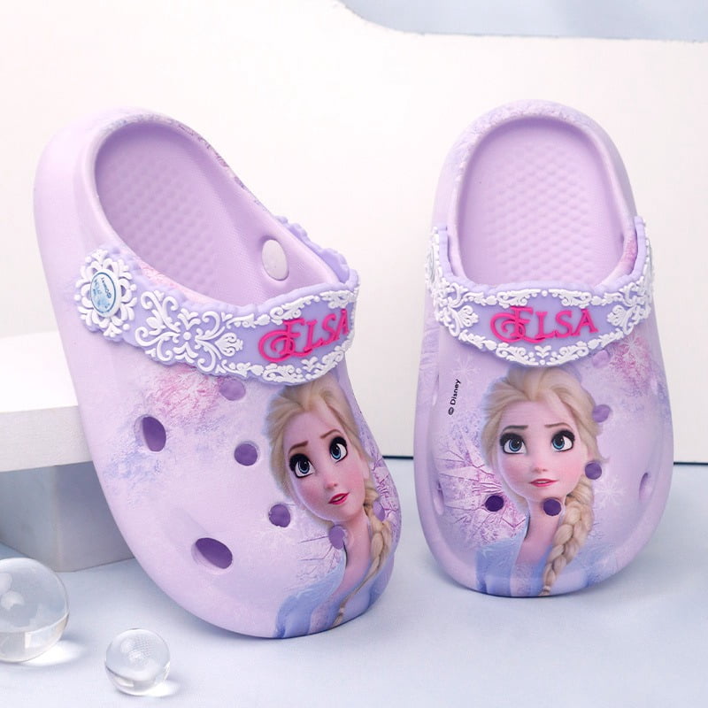 Frozen Children's Clogs Cute Cartoon Boys and Girls Garden Shoes Clogs ...