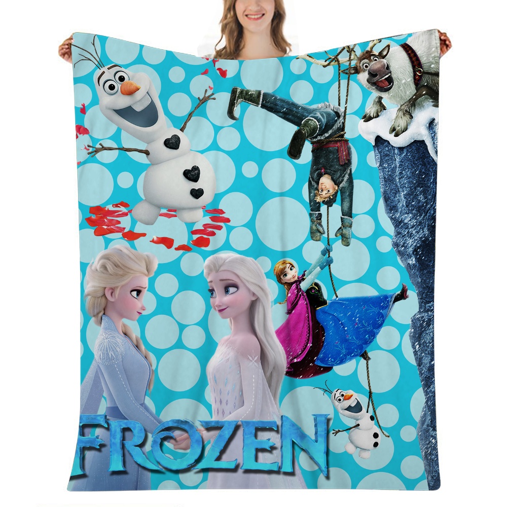Frozen Cotton Bed Blanket, Breathable Bed Blanket, Cotton Thermal ...