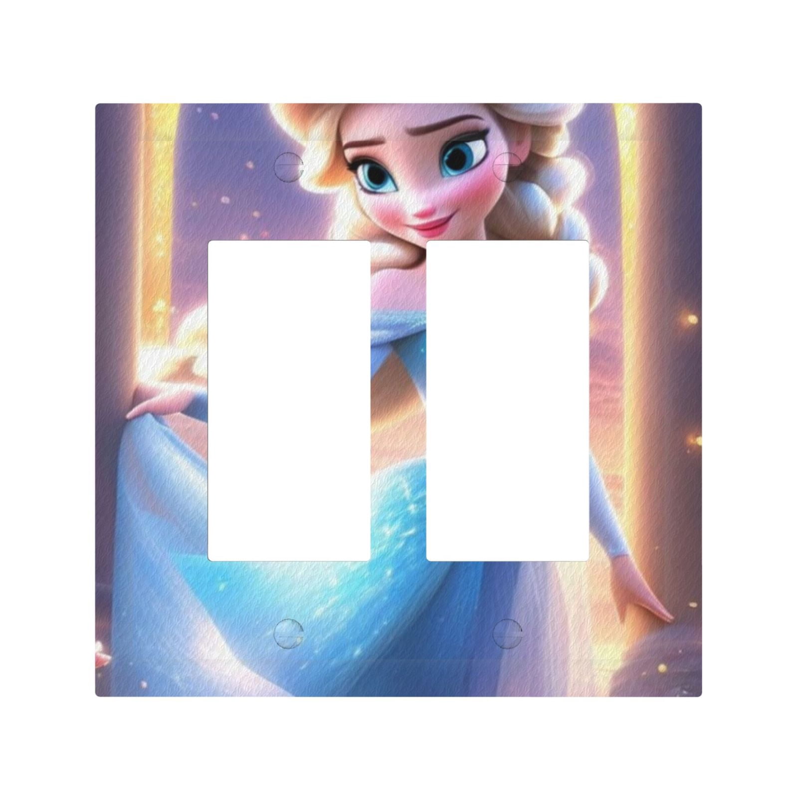 Frozen Decorative Wall Plates, Mid-Size 4.92" height x 4.96" length ...