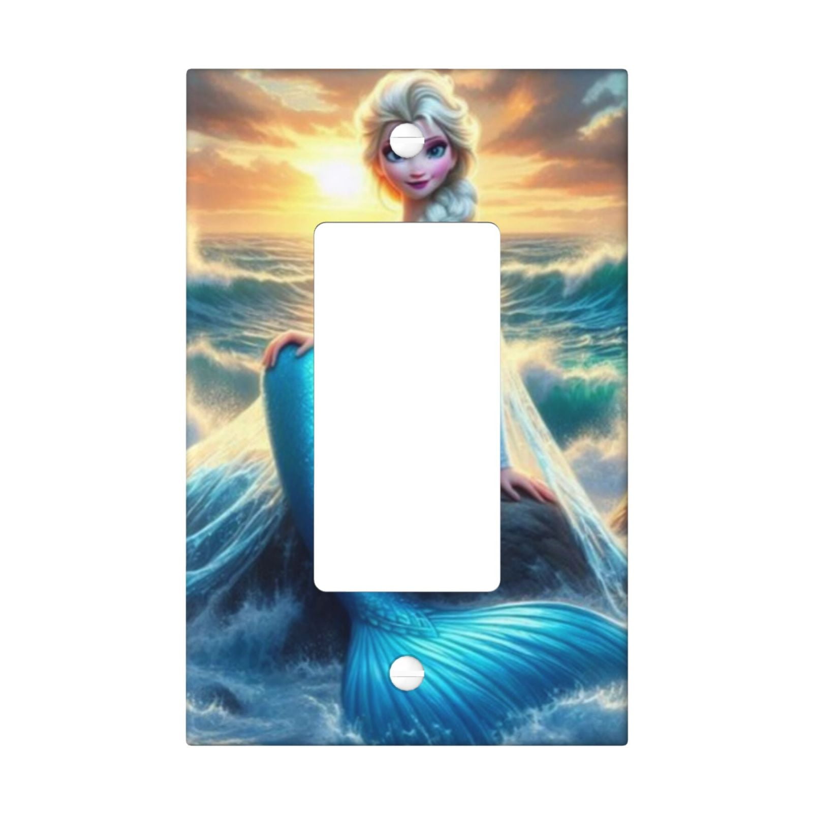Frozen Decorator Wall Plates, Switch Electrical Outlet Cover Plate, Mid ...