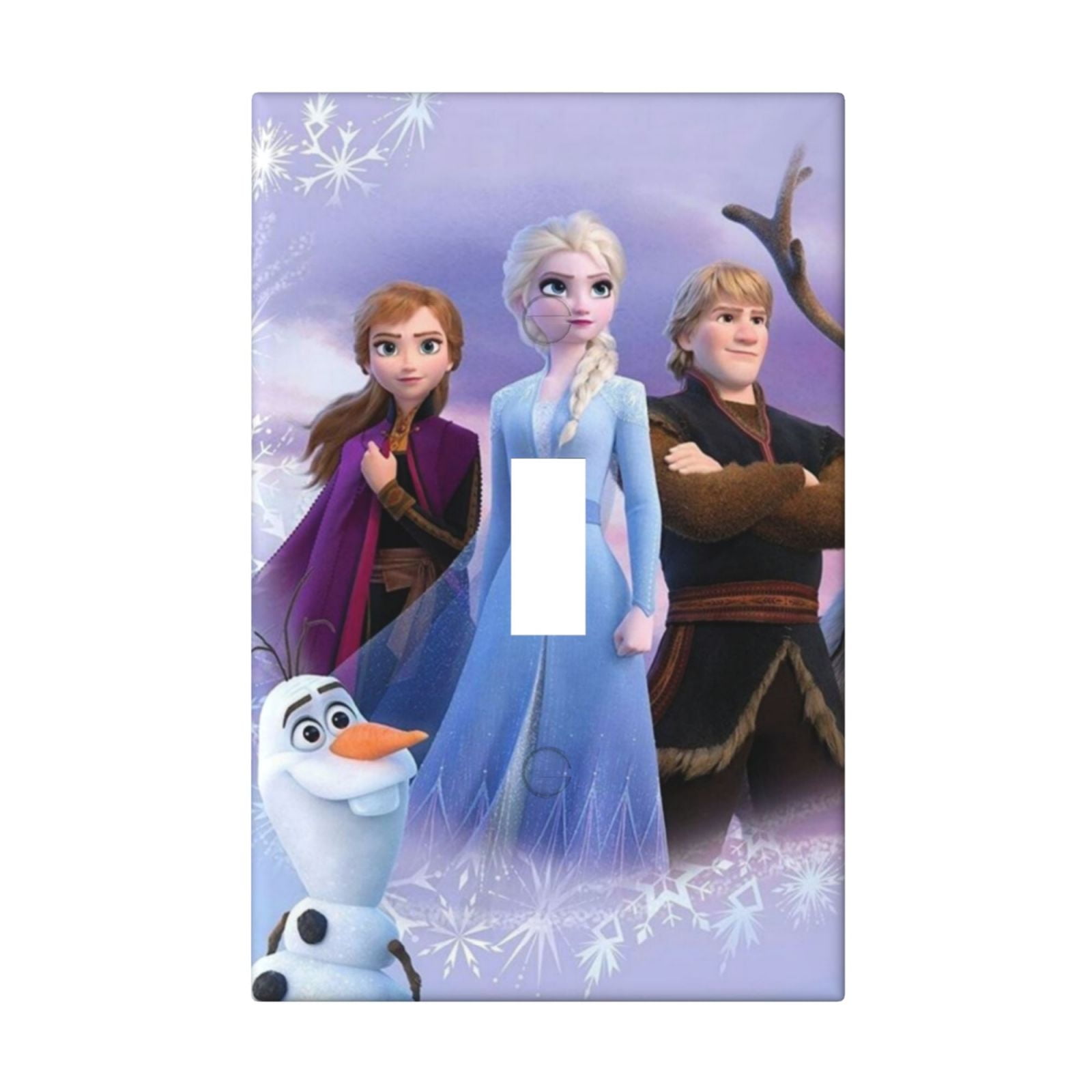 Frozen Decorator Wall Plates, Switch Electrical Outlet Cover Plate, Mid ...