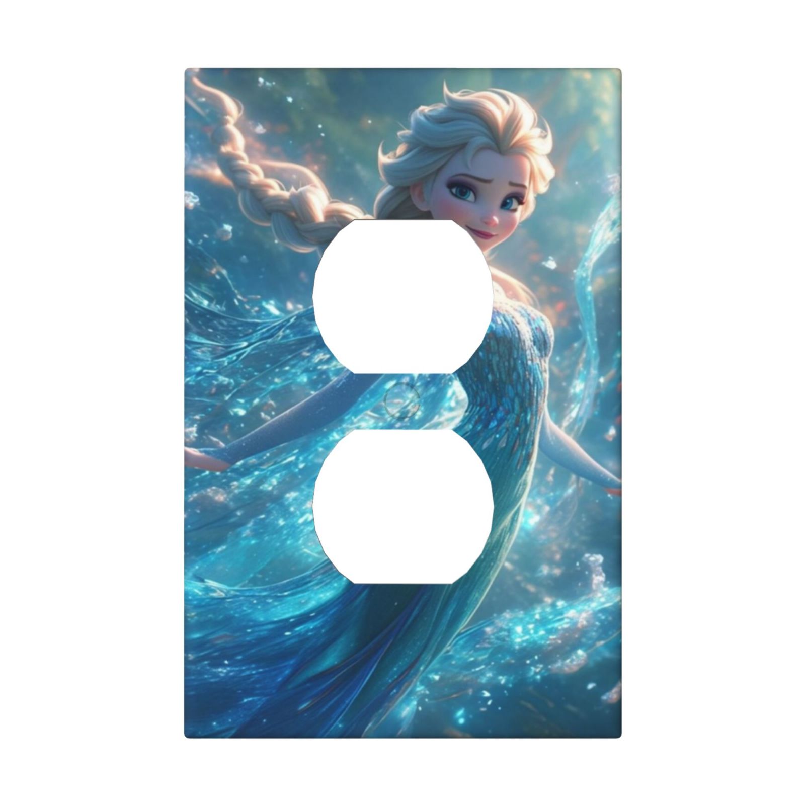Frozen Decorator Wall Plates, Switch Electrical Outlet Cover Plate, Mid ...