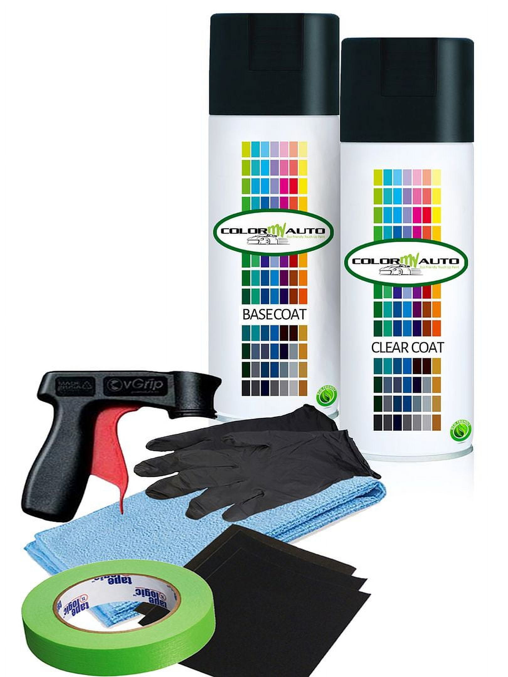 Frozen Deep Green Metallic Matte P80 Paint & Clear Coat Kit for BMW ...