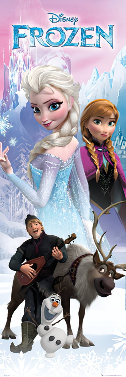 Frozen - Disney Movie Door Poster / Print (The Cast) (Poster & Poster ...