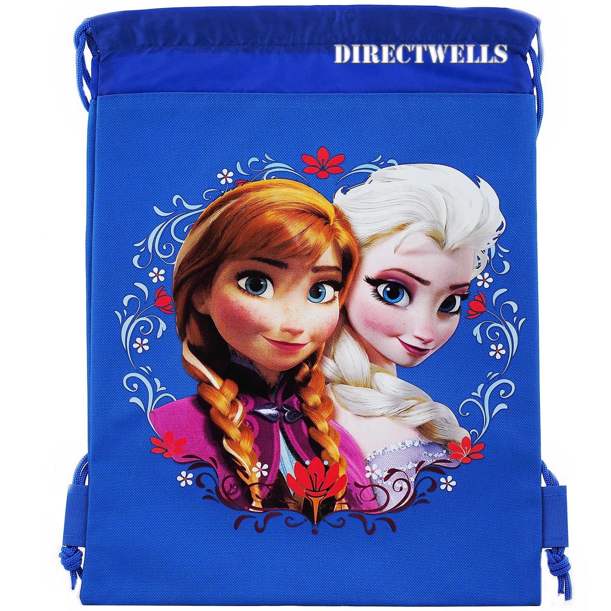 Frozen Drawstring Bag Character Licensed Blue Drawstring Bag - Walmart.com