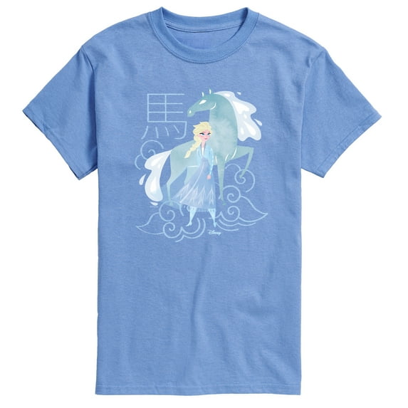 Frozen - Elsa And Nokk Year Of The Horse - Men's Short Sleeve Graphic T ...