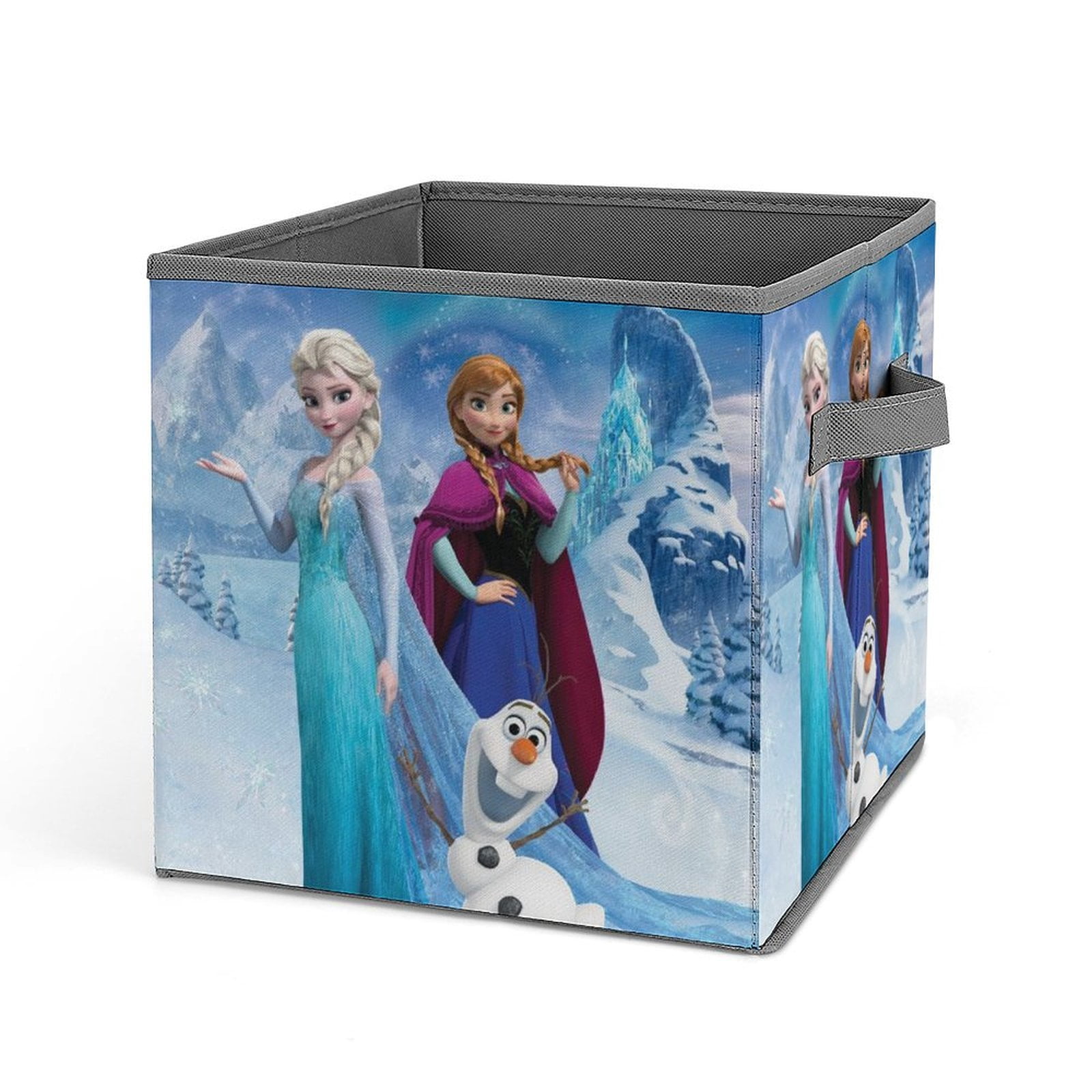 Frozen Elsa Anime Cartoon Cube Storage Bins, 10.6 Cube Storage ...