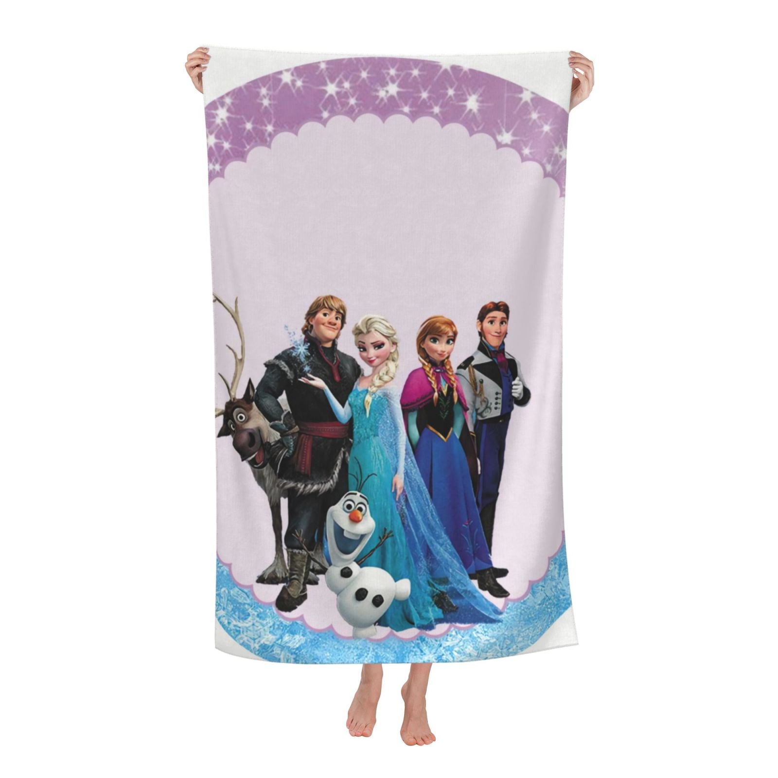 Frozen-Elsa&Anna Always Up For Adventure Group Bath Towels for Kids ...