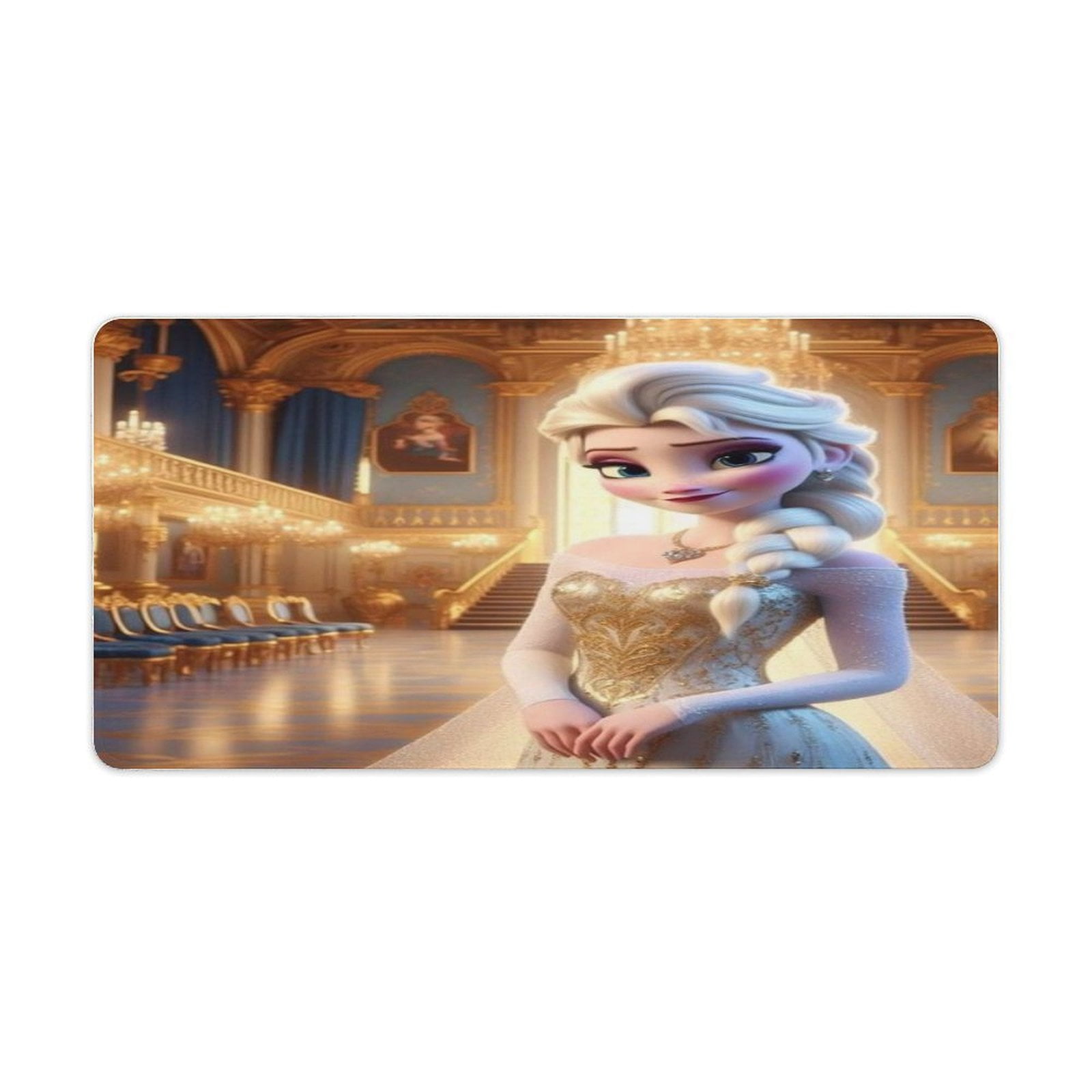 Frozen Elsa Anna Large Gaming Mouse Pad for Lightweight Mousepad , Non ...