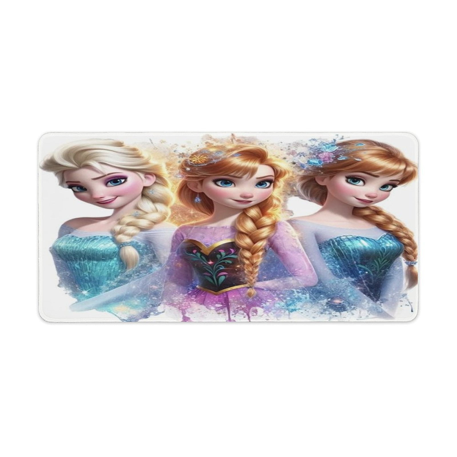 Frozen Elsa Anna Large Gaming Mouse Pad for Lightweight Mousepad , Non ...
