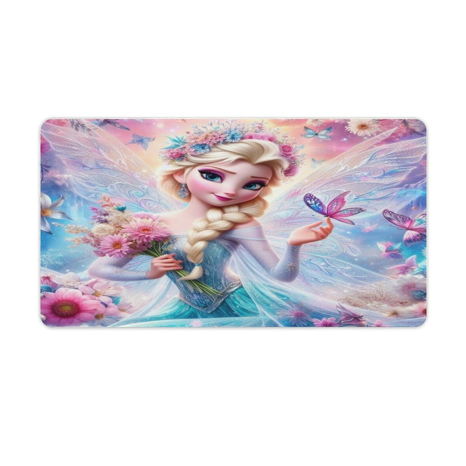 Frozen Elsa Anna Large Gaming Mouse Pad for Lightweight Mousepad , Non ...
