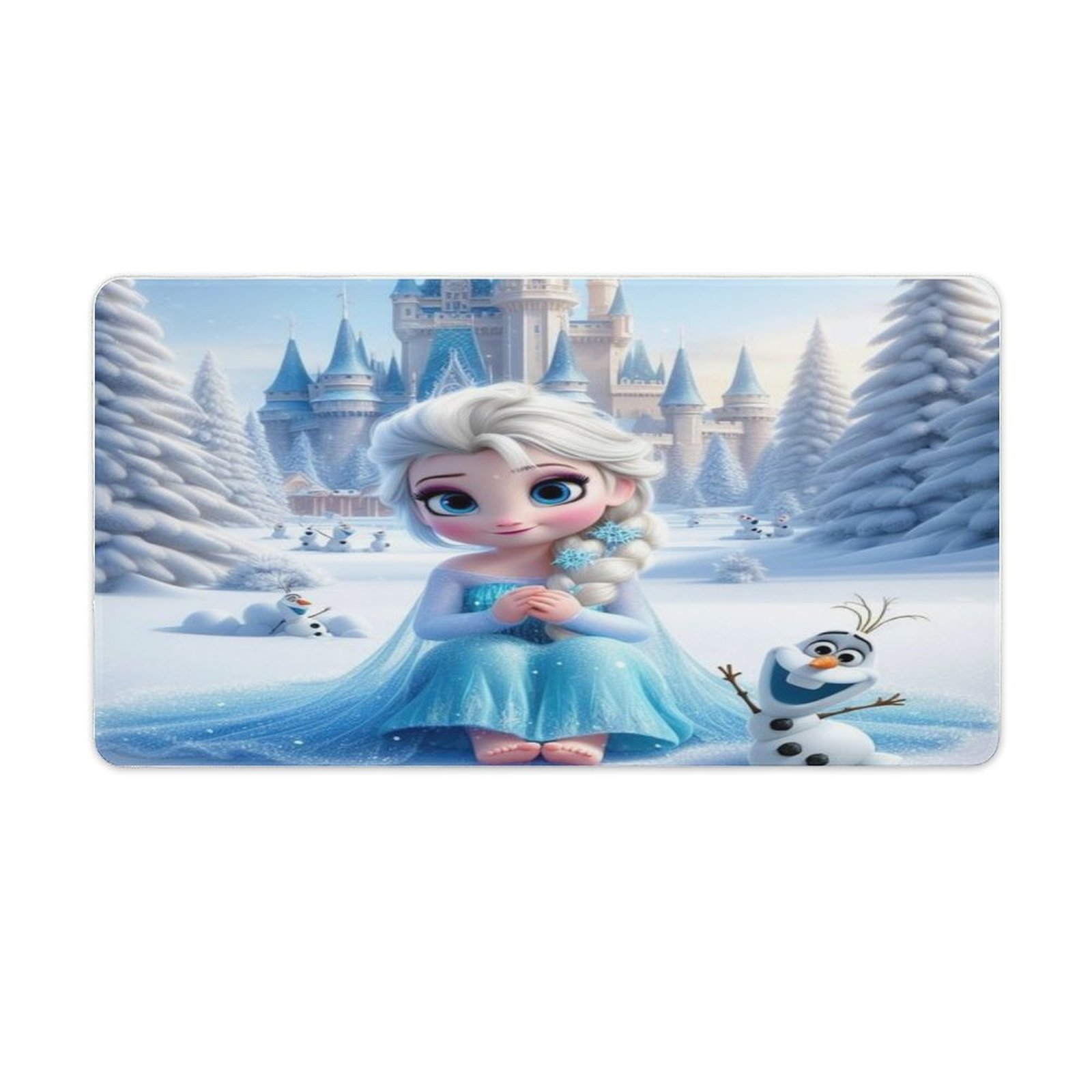 Frozen Elsa Anna Large Gaming Mouse Pad for Lightweight Mousepad , Non ...