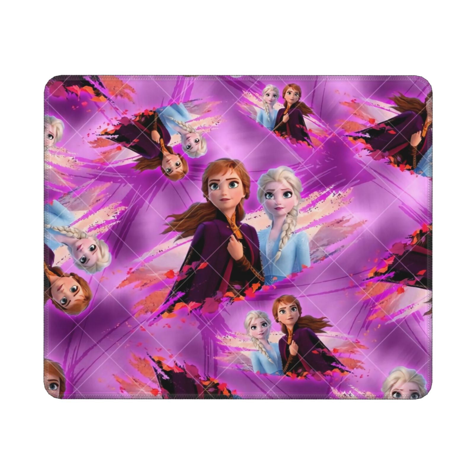 Frozen Elsa&Anna Mouse Pad,Office Computer Mouse Pad with Stitched ...