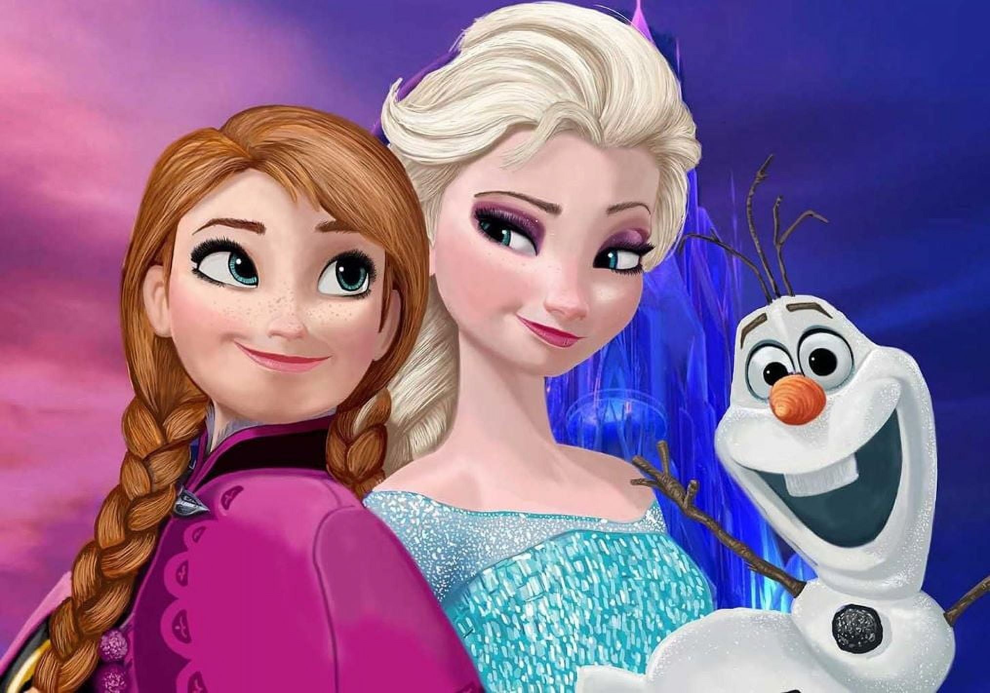 Frozen Elsa Anna Olaf Prince Princess Disney DIY 5D Diamond Painting ...