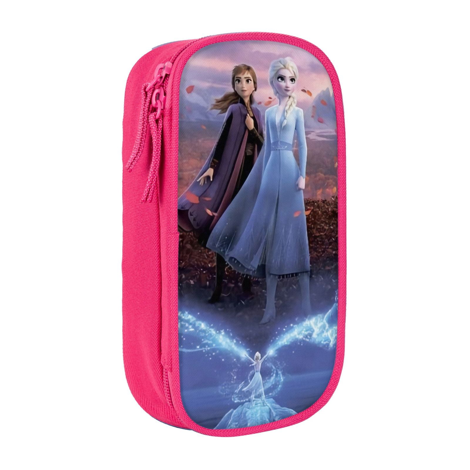 Frozen Elsa&Anna Pencil Case,Big Capacity Pencil Pouch Stationery Pen ...