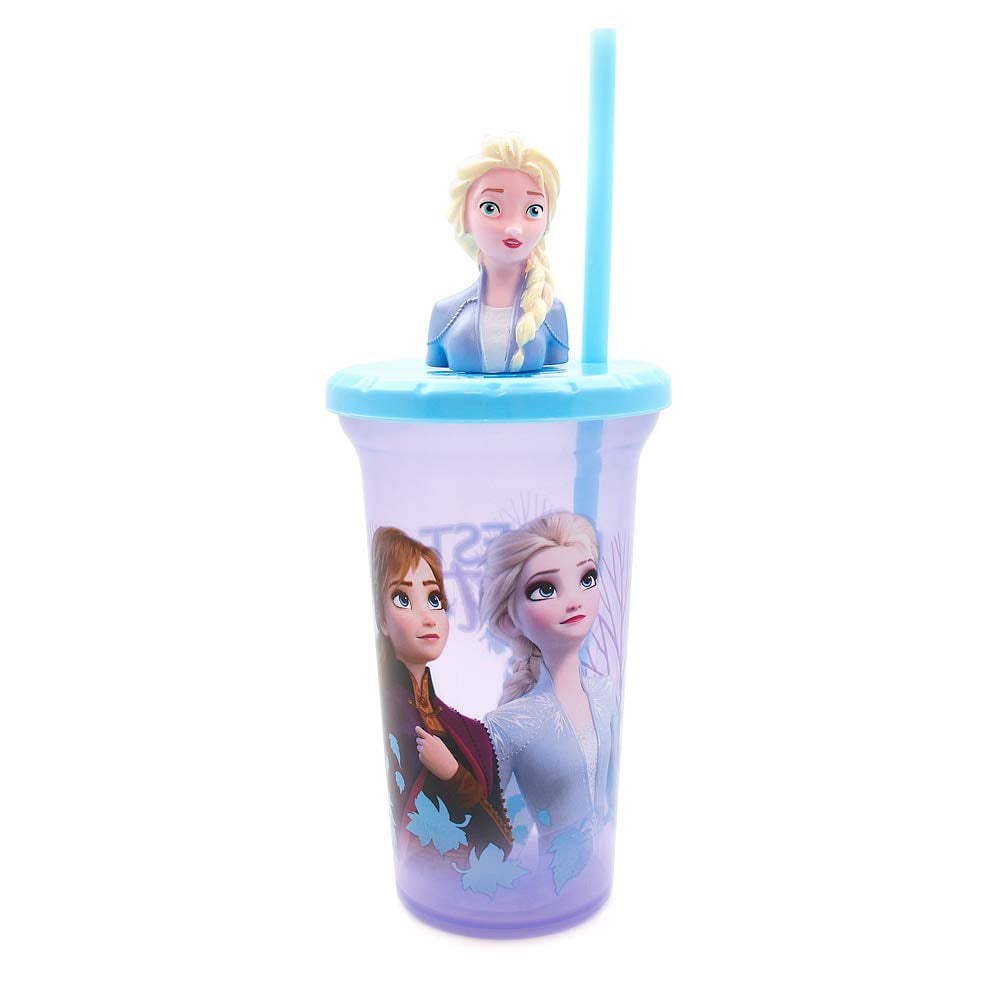 Frozen Elsa Buddy Sip Tumbler with Straw 15oz - Walmart.com