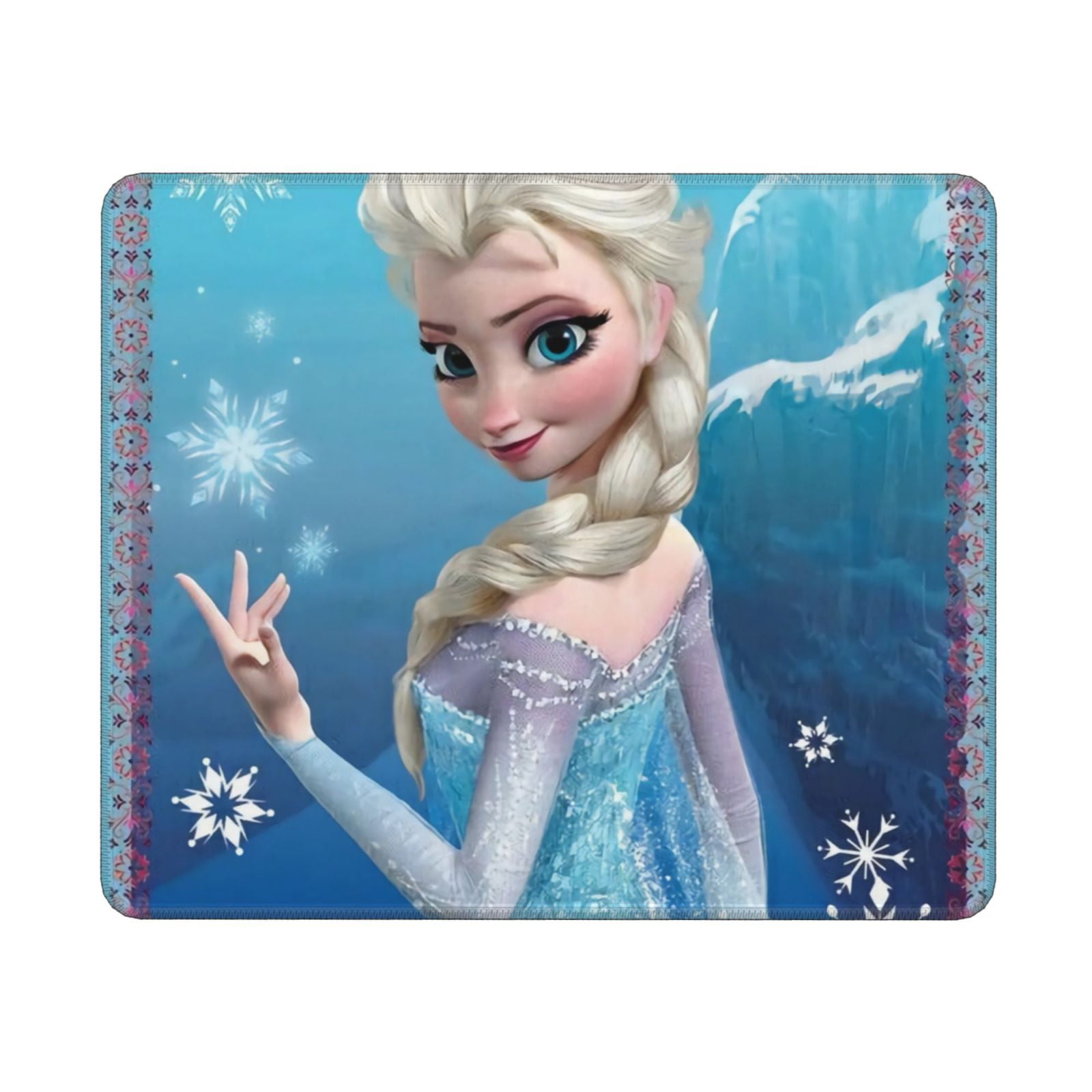 Frozen Elsa Mouse Pad,Mouse Mat,Washable Mousepads with Cloth,Non-Slip ...