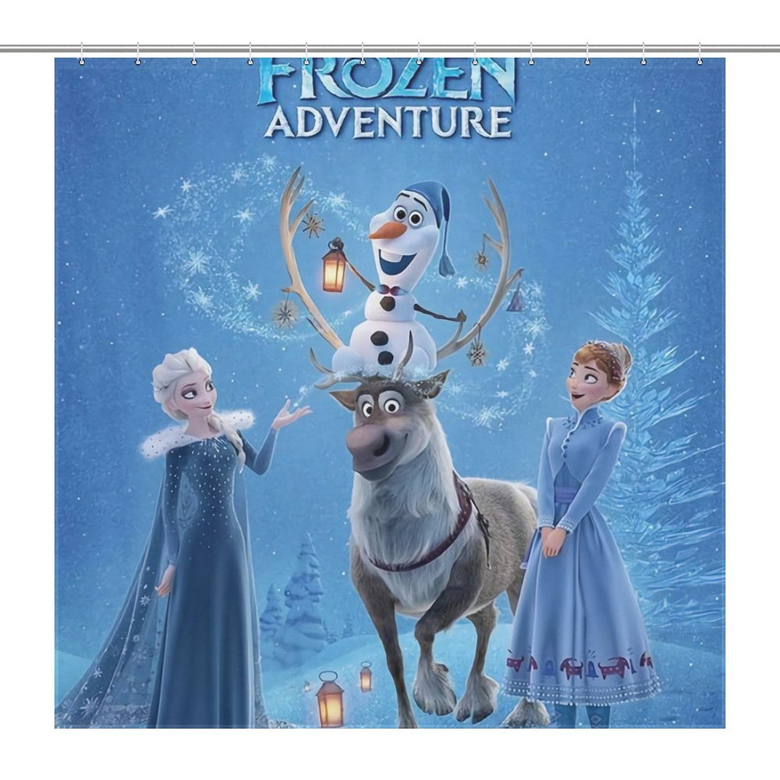 Frozen-Elsa Olaf Shower Curtain,Shower Curtain Liner,Shower Curtain ...