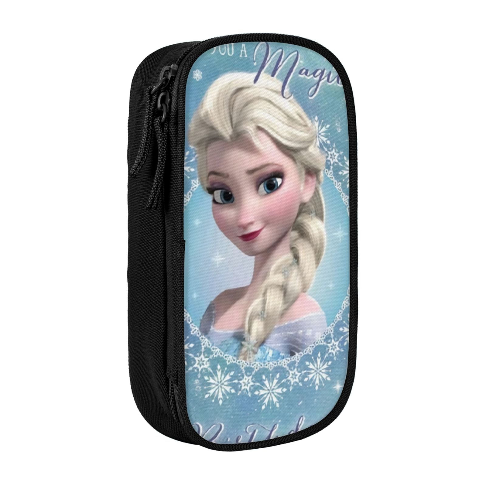 Frozen Elsa Pencil Case,Pencil Pouch,Extra Big Pencil Bag,Pen Bag Wide ...
