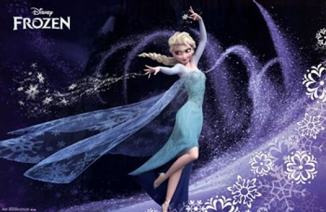 Frozen - Elsa Poster Print (36 x 24) - Walmart.com