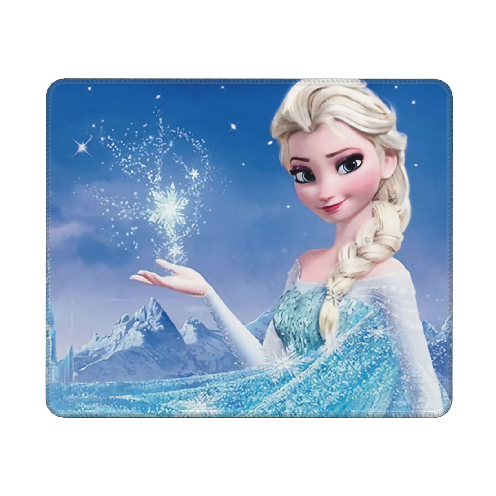 Frozen Elsa Snowflake Gesture Mouse Pad,Mouse Mat,Washable Mousepads ...