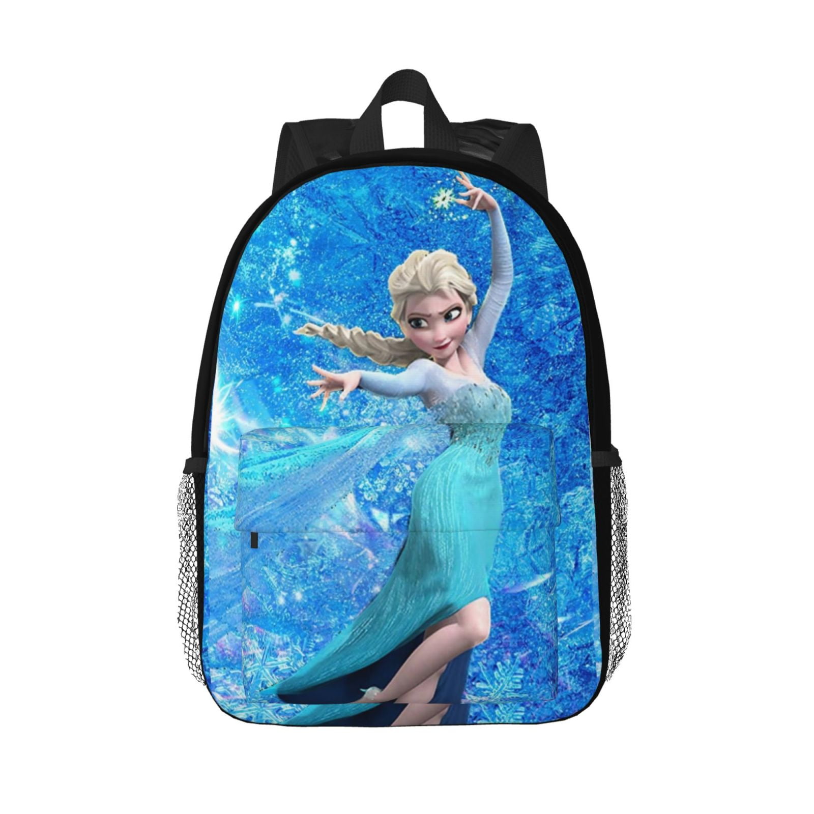 Frozen Elsa Snowflake Swirls Princess Backpack,Classic carry-on travel ...