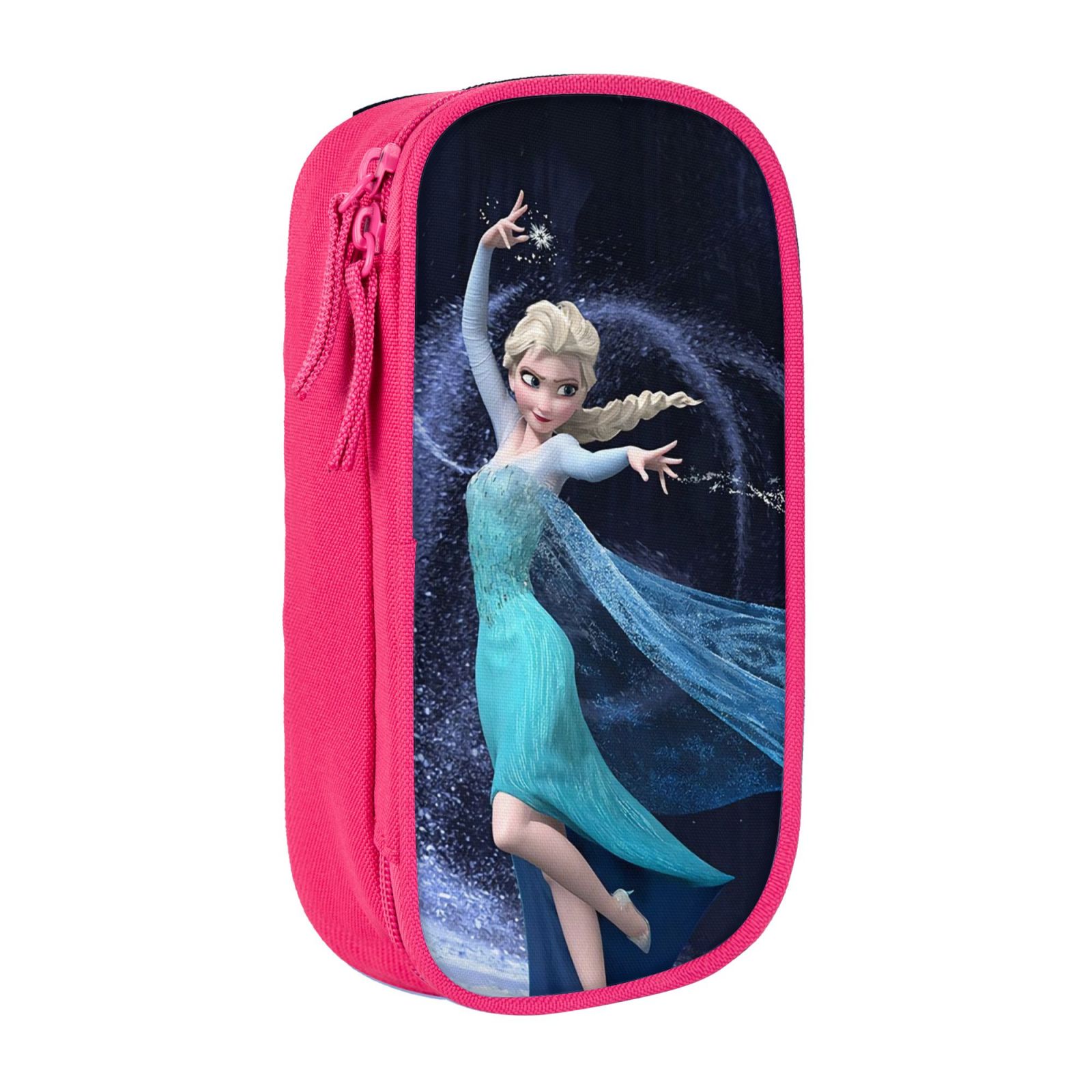 Frozen Elsa Snowflake Swirls Princess Pencil Case,Pencil Pouch,Big ...