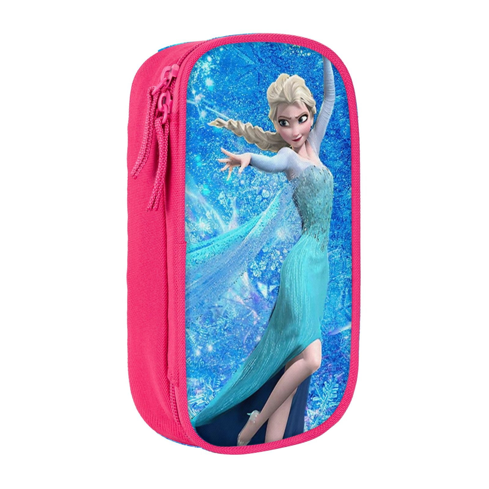 Frozen Elsa Snowflake Swirls Princess Pencil Case,Pencil Pouch,Pencil ...