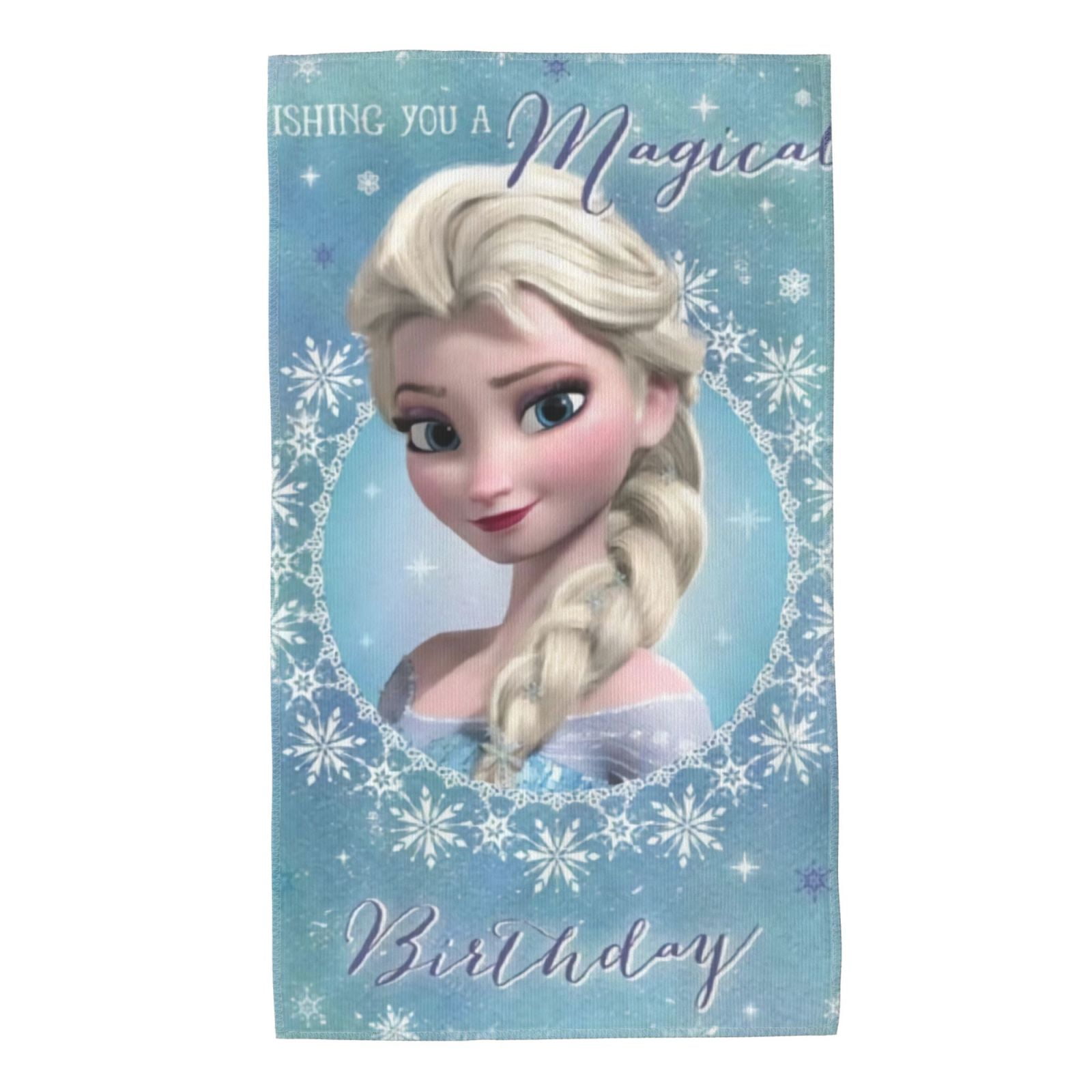 Frozen-Elsa Towels,Hand Towels,Bathroom Towel Small Bath Towel Kitchen ...