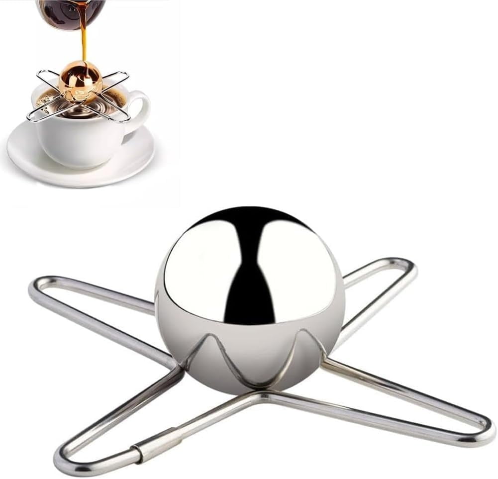 Frozen Espresso Ball, Little Stainless Steel Frozen Ice Ball, Espresso ...