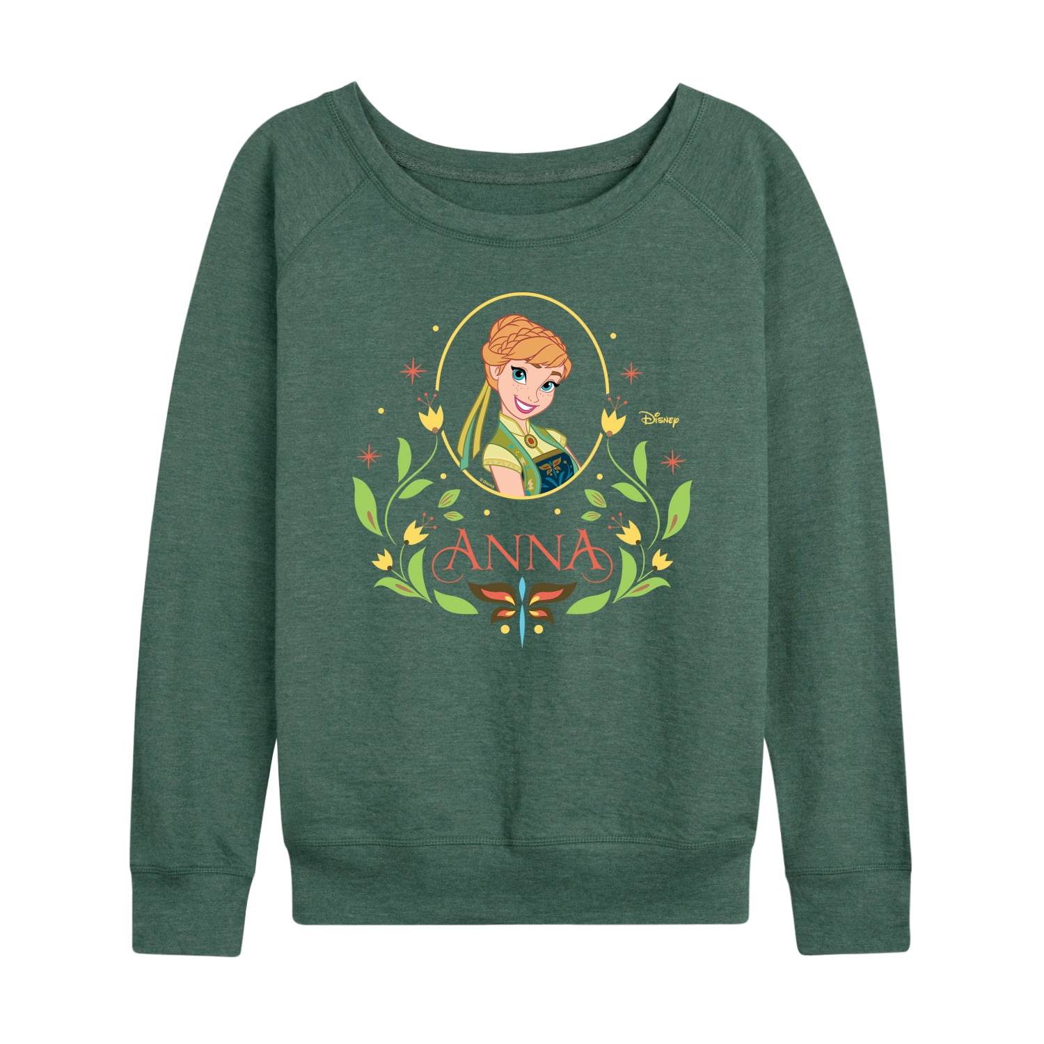 Frozen - Fall - Anna In A Flower Frame - Women's Lightweight French ...