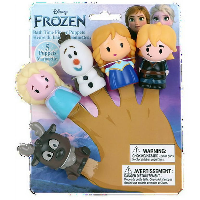 Frozen Finger Puppets Disney Mickey Mouse And Friends Bath Finger