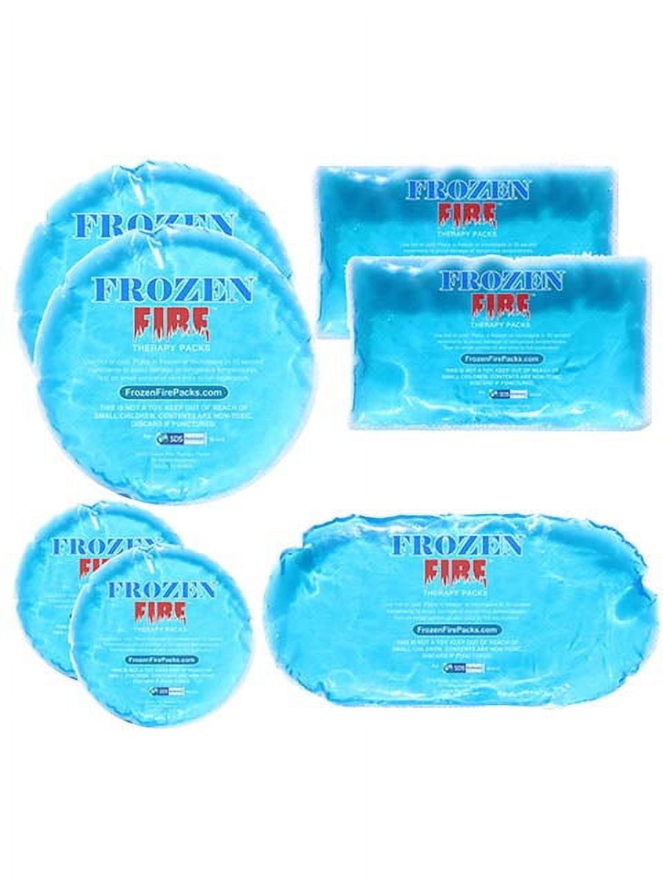 Frozen Fire Therapy, Reusable Hot Cold Gel Packs, Pain Relief for ...